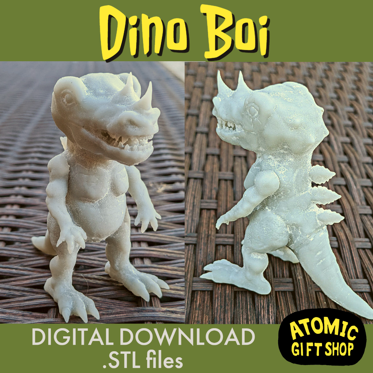 Dino Boi STL Download – Atomic Gift Shop